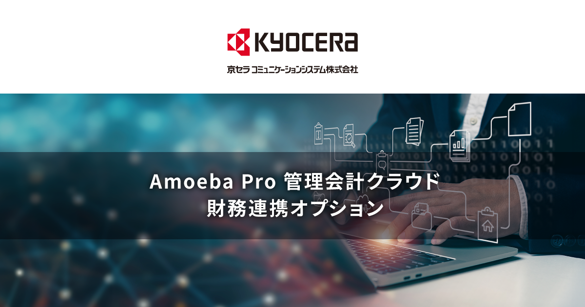Amoeba Pro 管理会計クラウド 財務連携オプション｜KCCS